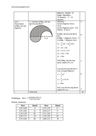 Rpp lingkaran | DOCX