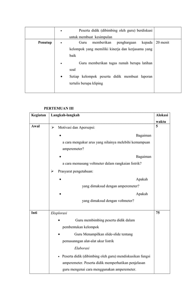 Listrik Statis rpp | DOC