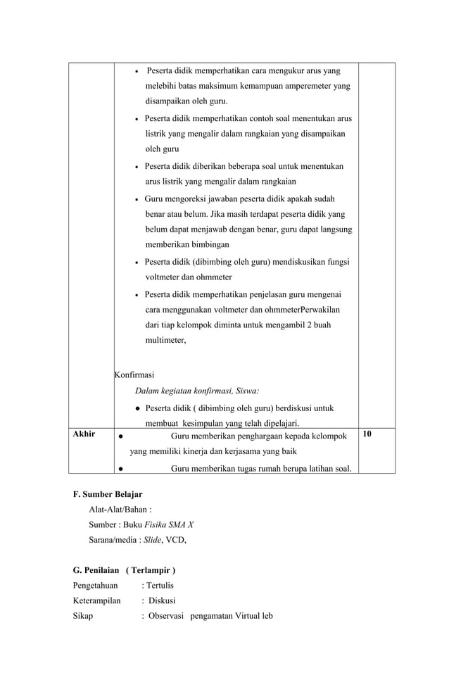 Listrik Statis rpp | DOC