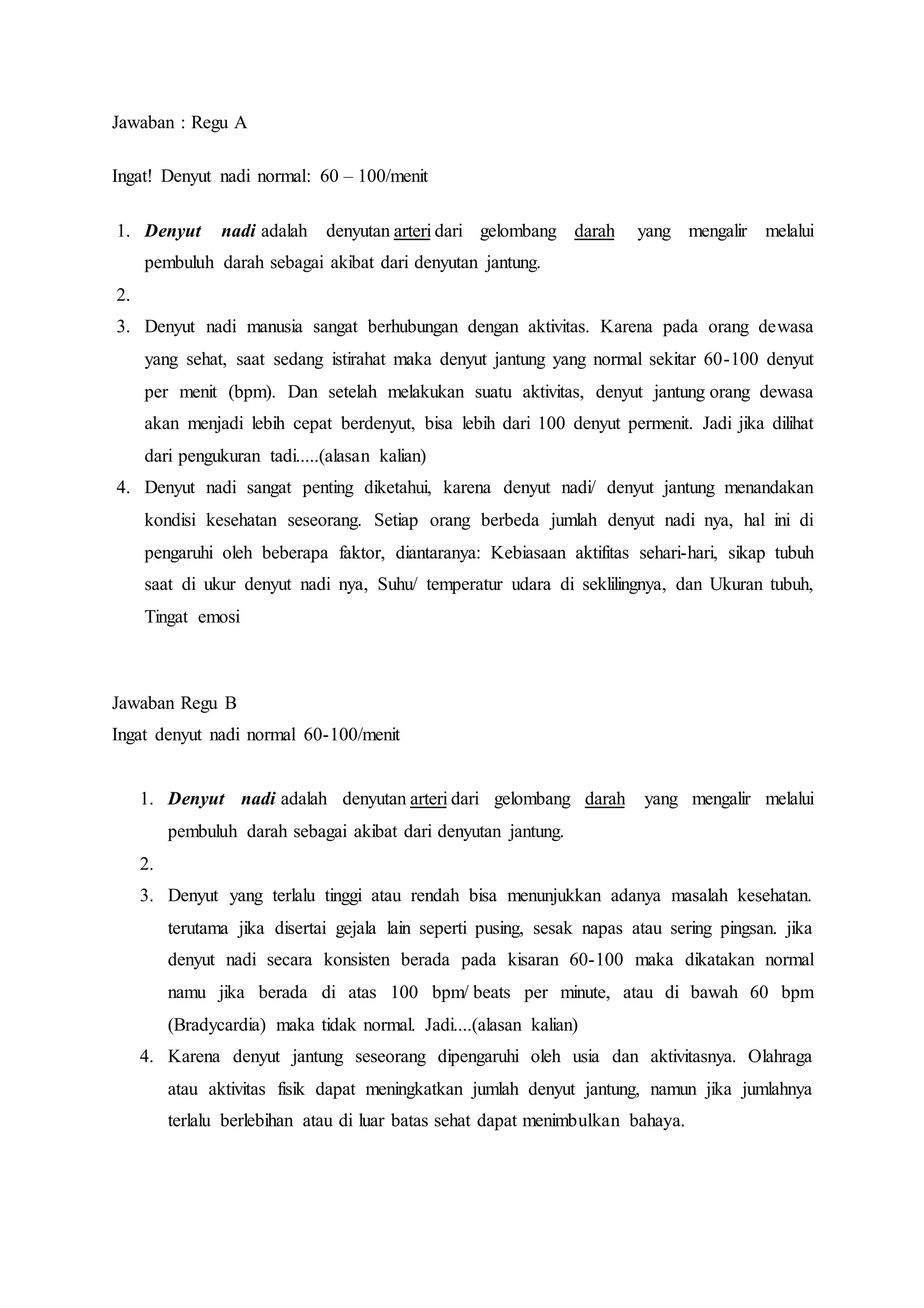 RPP sistem peredaran Darah pada Manusia | DOCX
