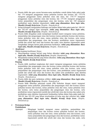 Rpp maryanto trigono rumus jumlah dan kali - sm an9teboschid - maryanto | DOC