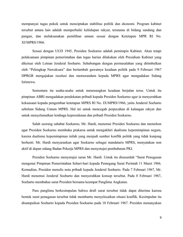 contoh Rpp masa transisi orla orba baru | PDF