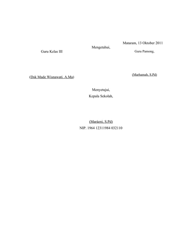 RPP Matematika kls 3 SD Pengukuran | DOC