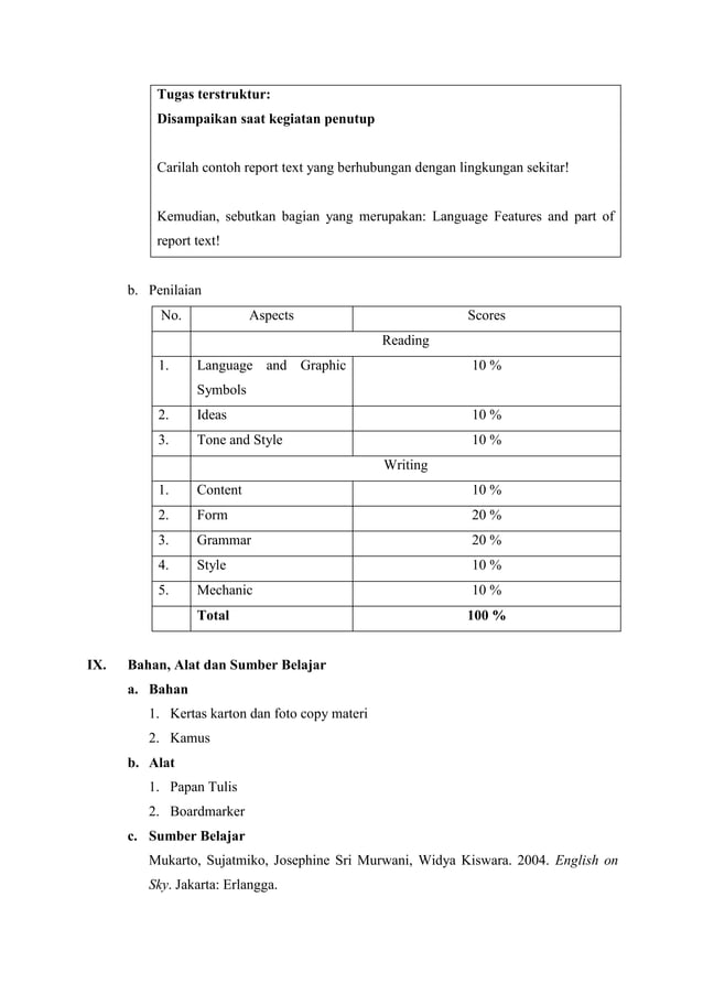 RPP method of teaching susi susanti | PDF