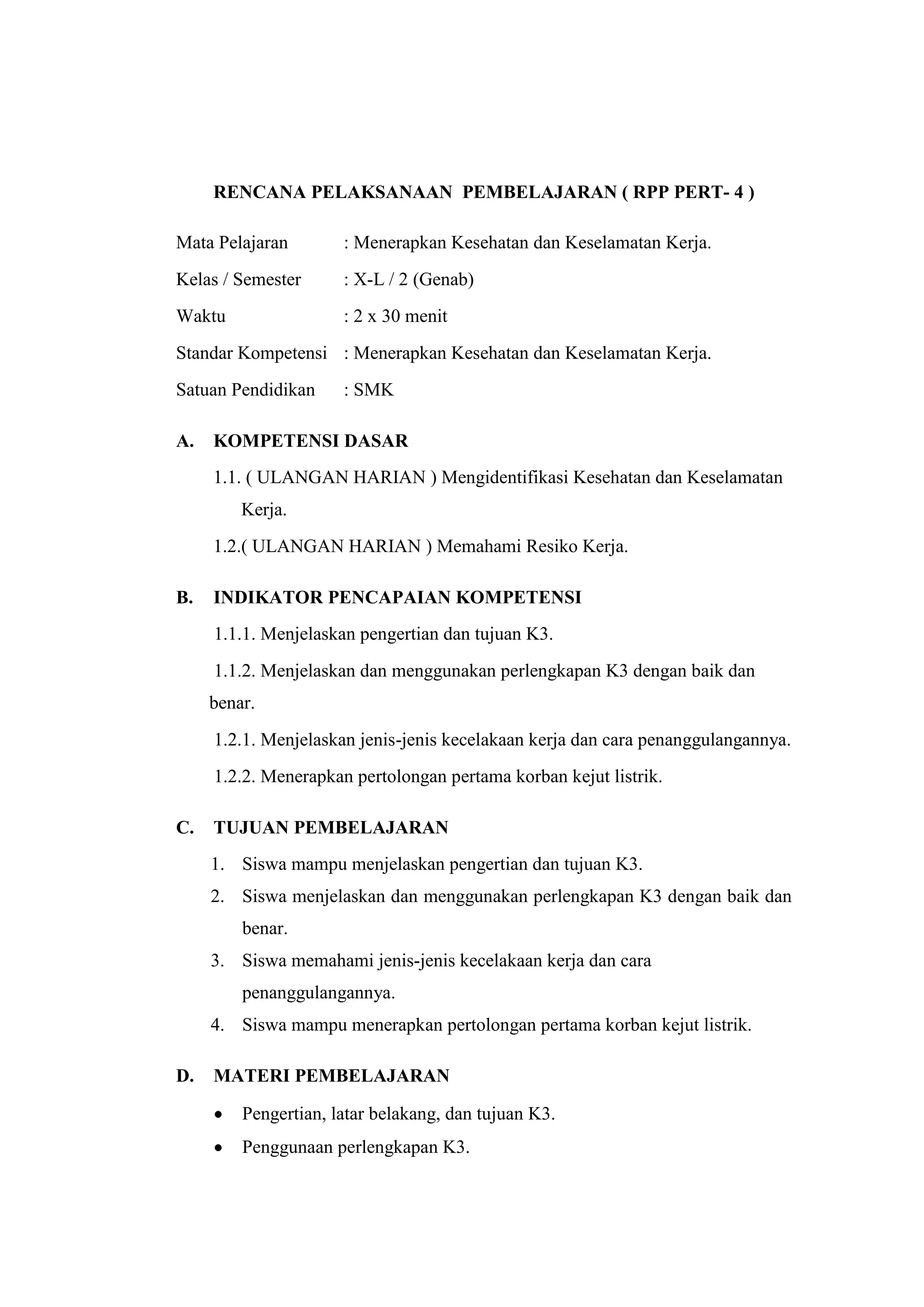 Rpp mkkk pertemuan_4 | DOCX