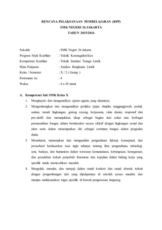 Rpp mrl kelas x smk | DOCX