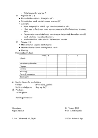 Rpp nakhila for mr.farhan | DOCX