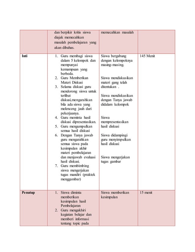RPP GTO kelas X TOKR revisi 2017 | DOCX