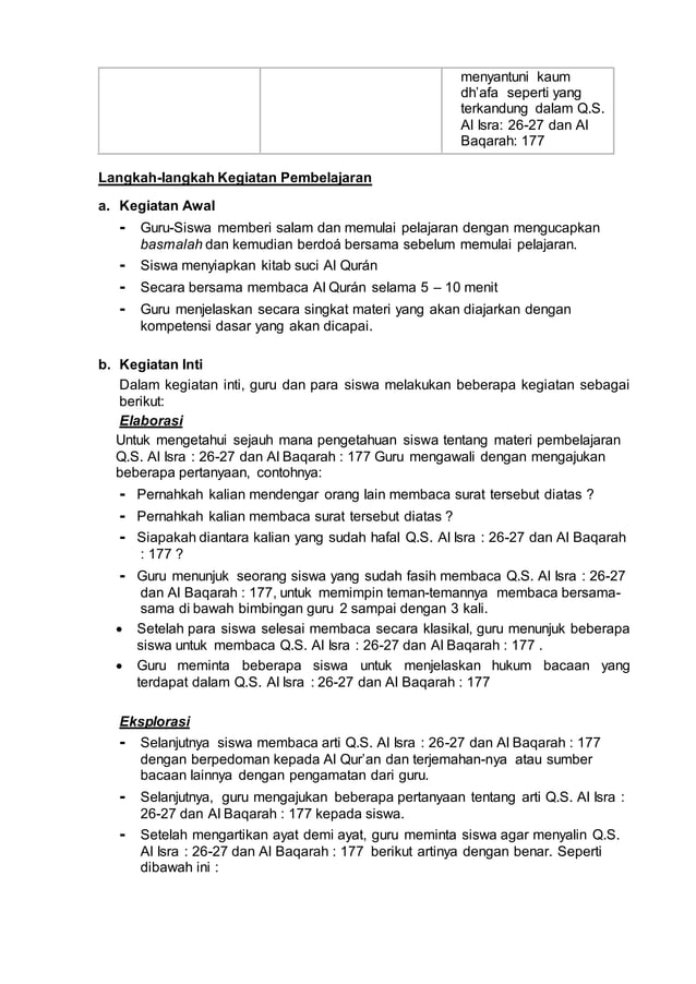 Rpp pai berkarakter kls xi 1 | PDF