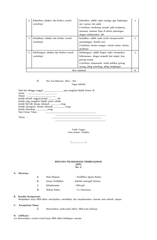 Rpp pak sem 1 kls vii | DOCX