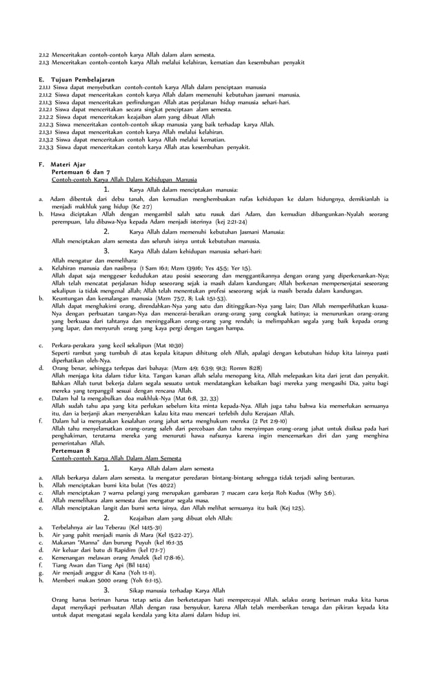 Rpp pak sem 1 kls vii | DOCX