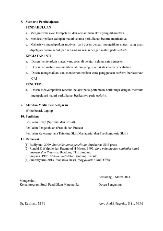 Rpp pertemuan1 | PDF