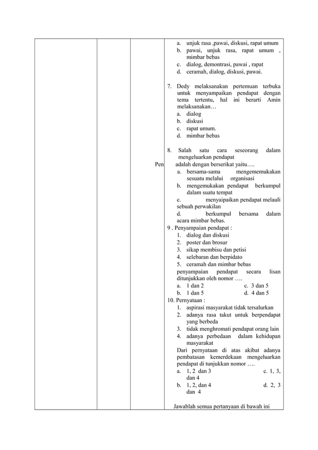 Rpp pkn berkarakter smp | PDF