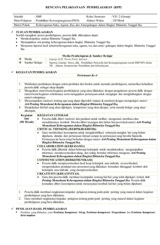 RPP PKN Kelas 7 Semester 2.docx