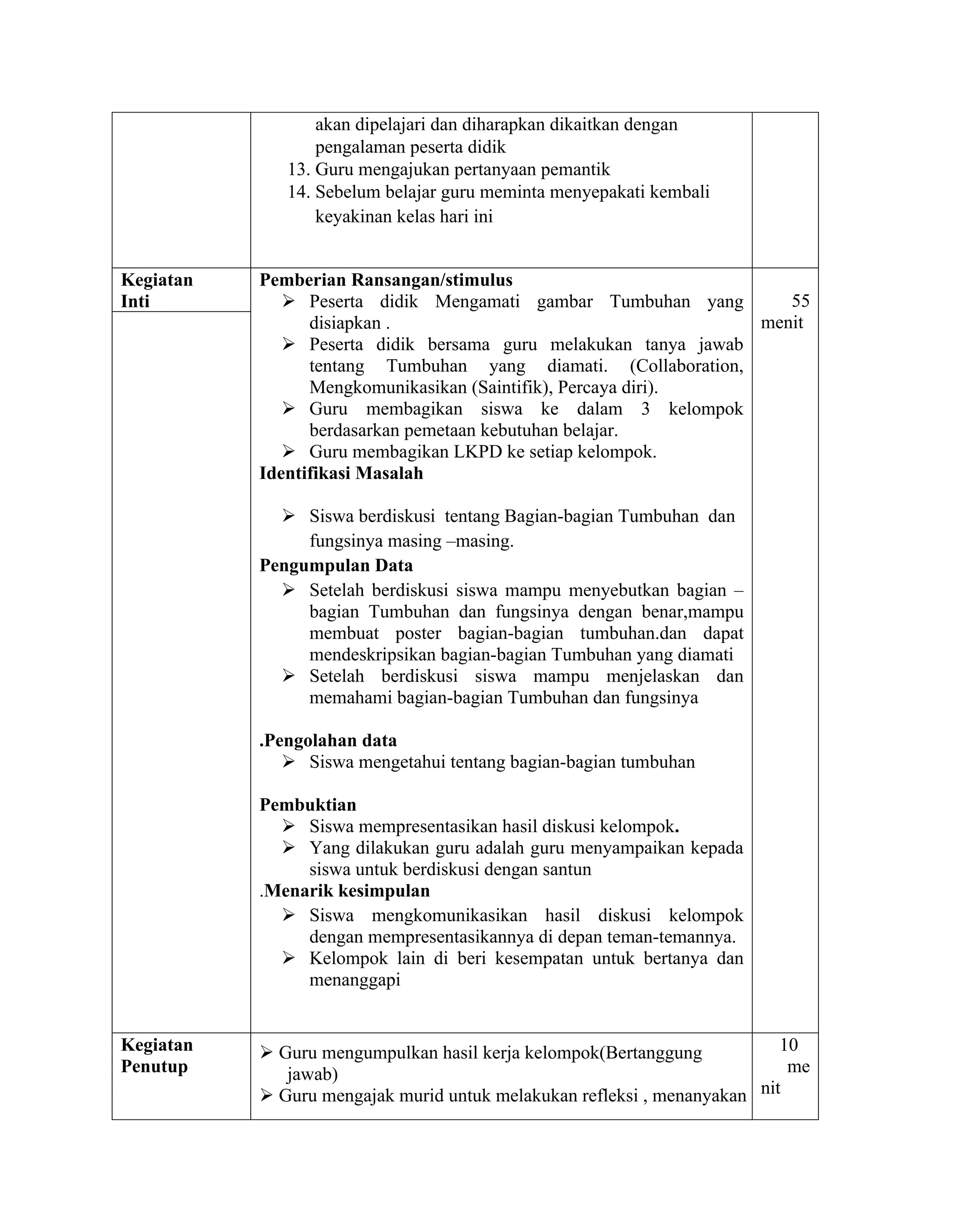 RPP PPG IPAS KLS 4.docx.kurikulum merdeka | PDF