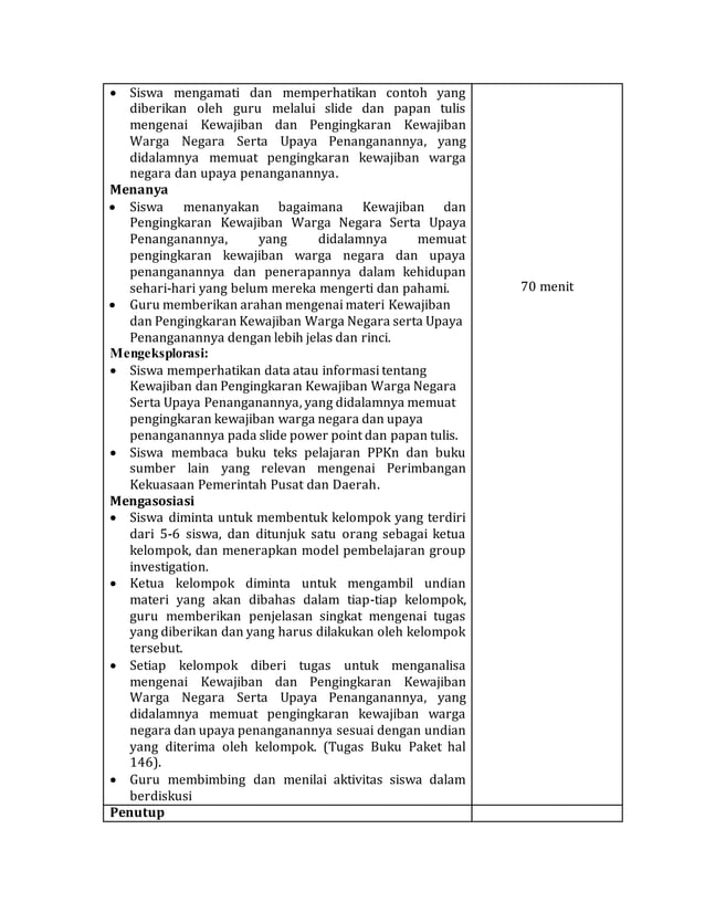 Rpp ppkn xii bab 4 | DOCX