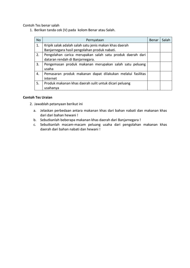 Rpp prakarya pengelolahan kd 4 | PDF