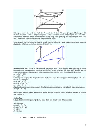 Rpp problem based learning materi diagonal bidang dan diagonal ruang | PDF