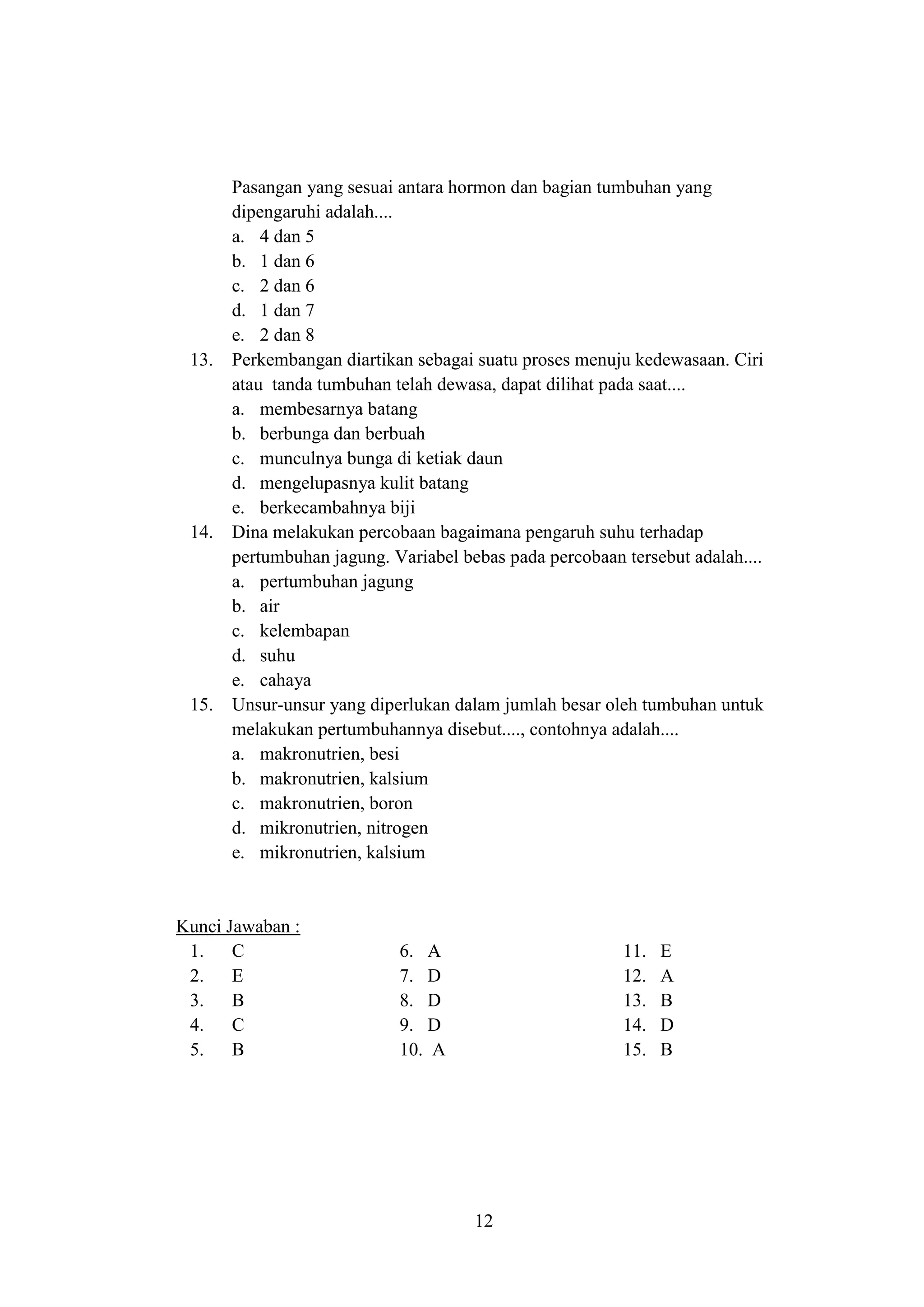 RPP Problem Based Learning Pertumbuhan & Perkembangan | PDF