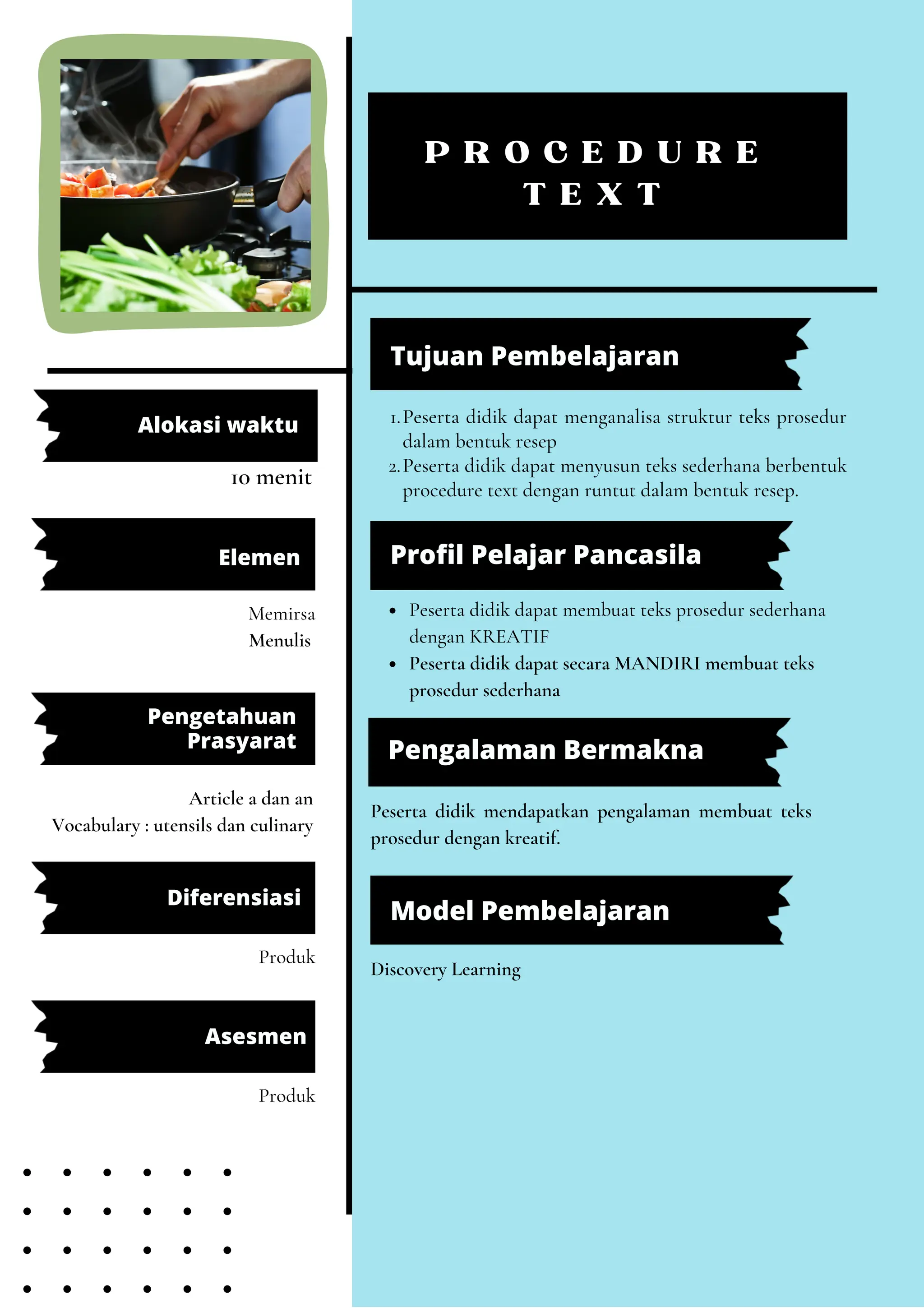 RPP procedure teks kelas 7 profil merdeka | PDF