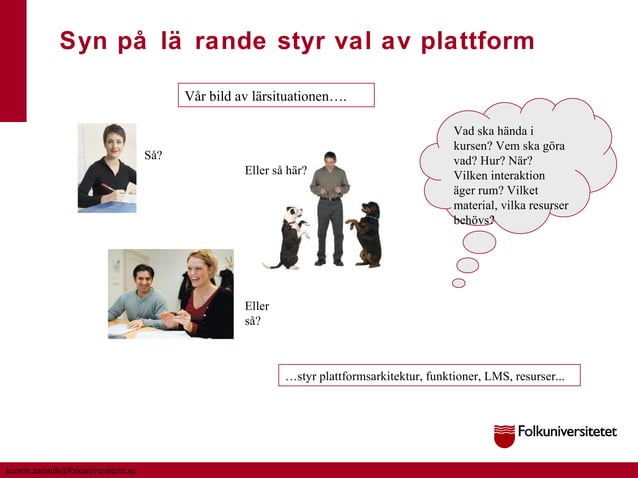 Val av plattform | PPT