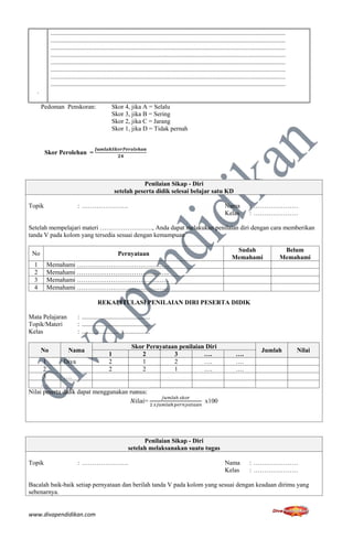 Rpp revisi 2016 bahasa indonesia smp kelas 7 rpp diva pendidikan | PDF