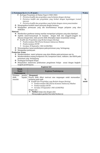 Rpp revisi 2016 sejarah xii smk rpp diva pendidikan | PDF