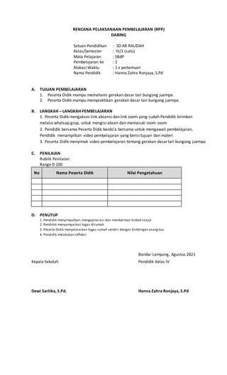 Rpp sbdp 1 | DOCX