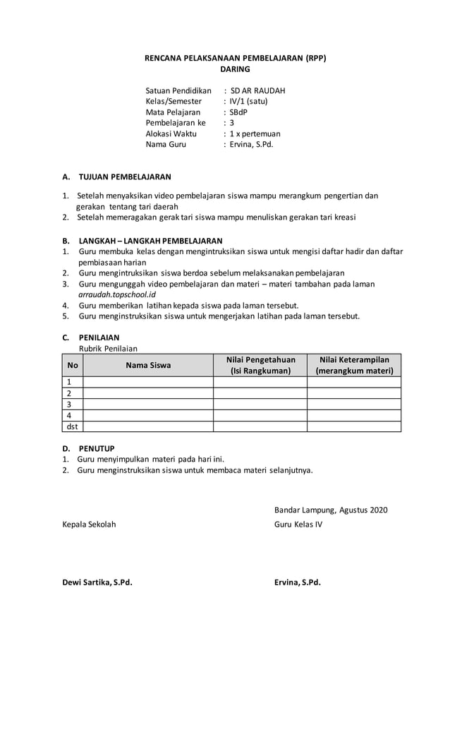 Rpp sbdp pb 3 | DOCX