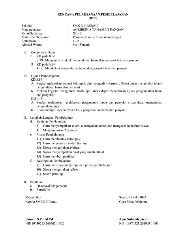 RPP selembar hama Penyakit.docx