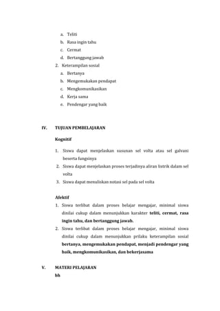 Rpp sel volta | DOCX