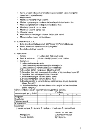 Rpp seni rupa vii 2 | DOC