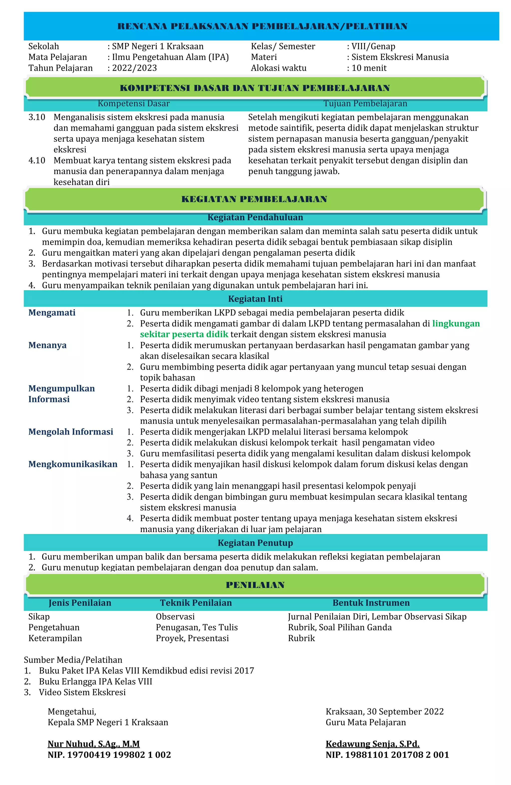 RPP Sistem Ekskresi Manusia.pdf