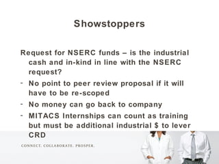NSERC Partnership Programs | PPT