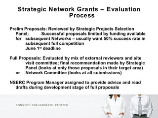 NSERC Partnership Programs | PPT