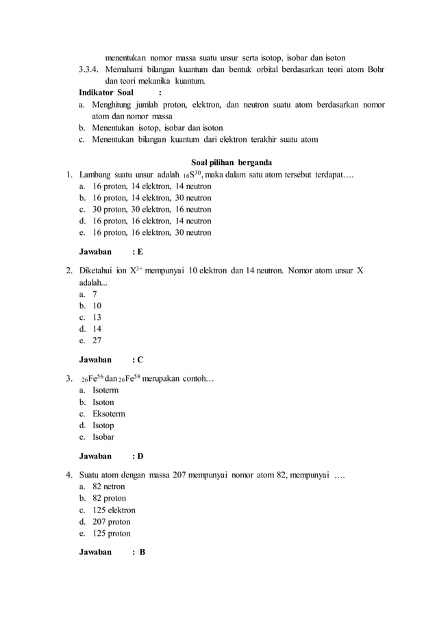 Rpp struktur atom | DOCX