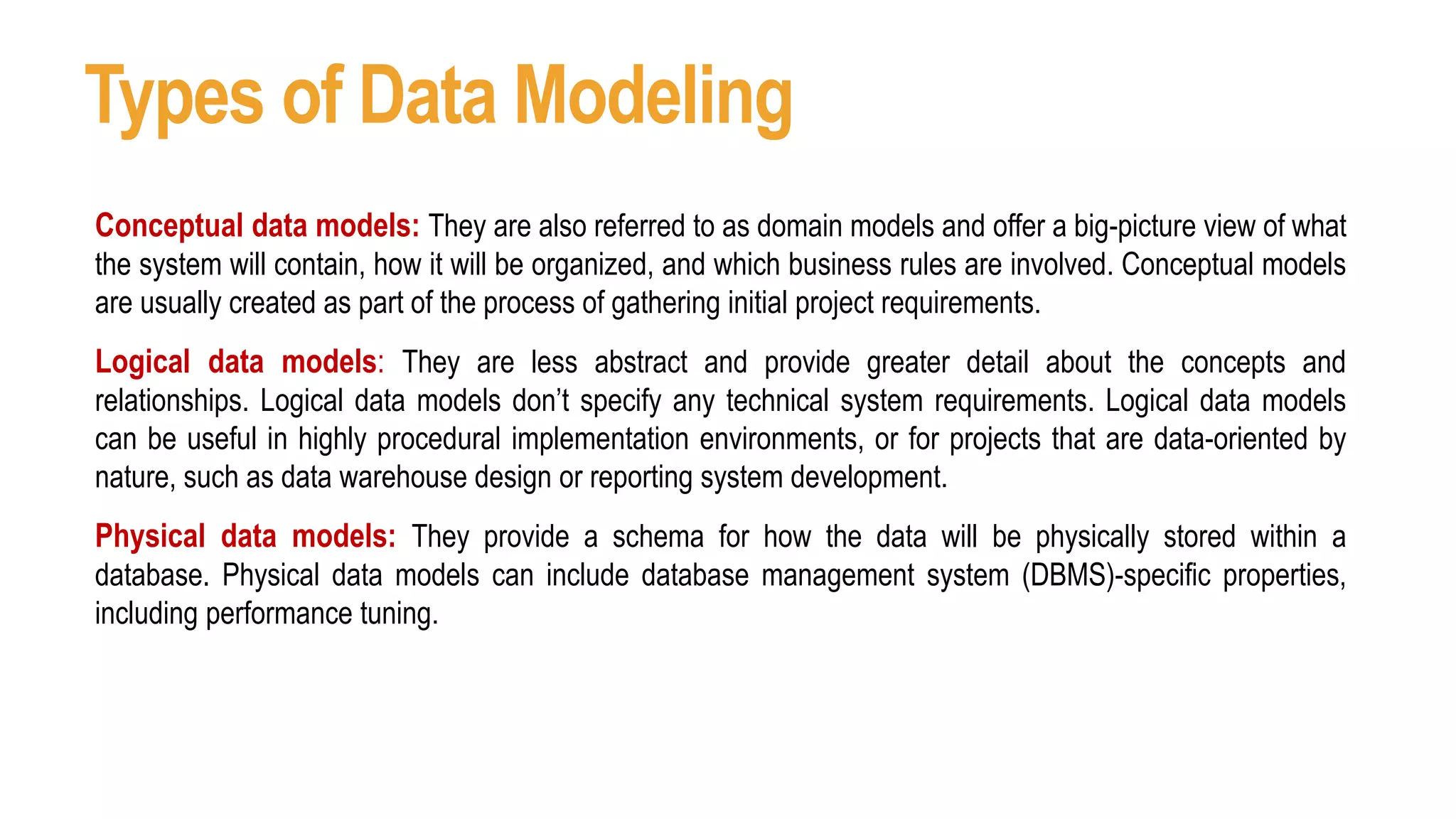 data collection, data integration, data management, data modeling.pptx