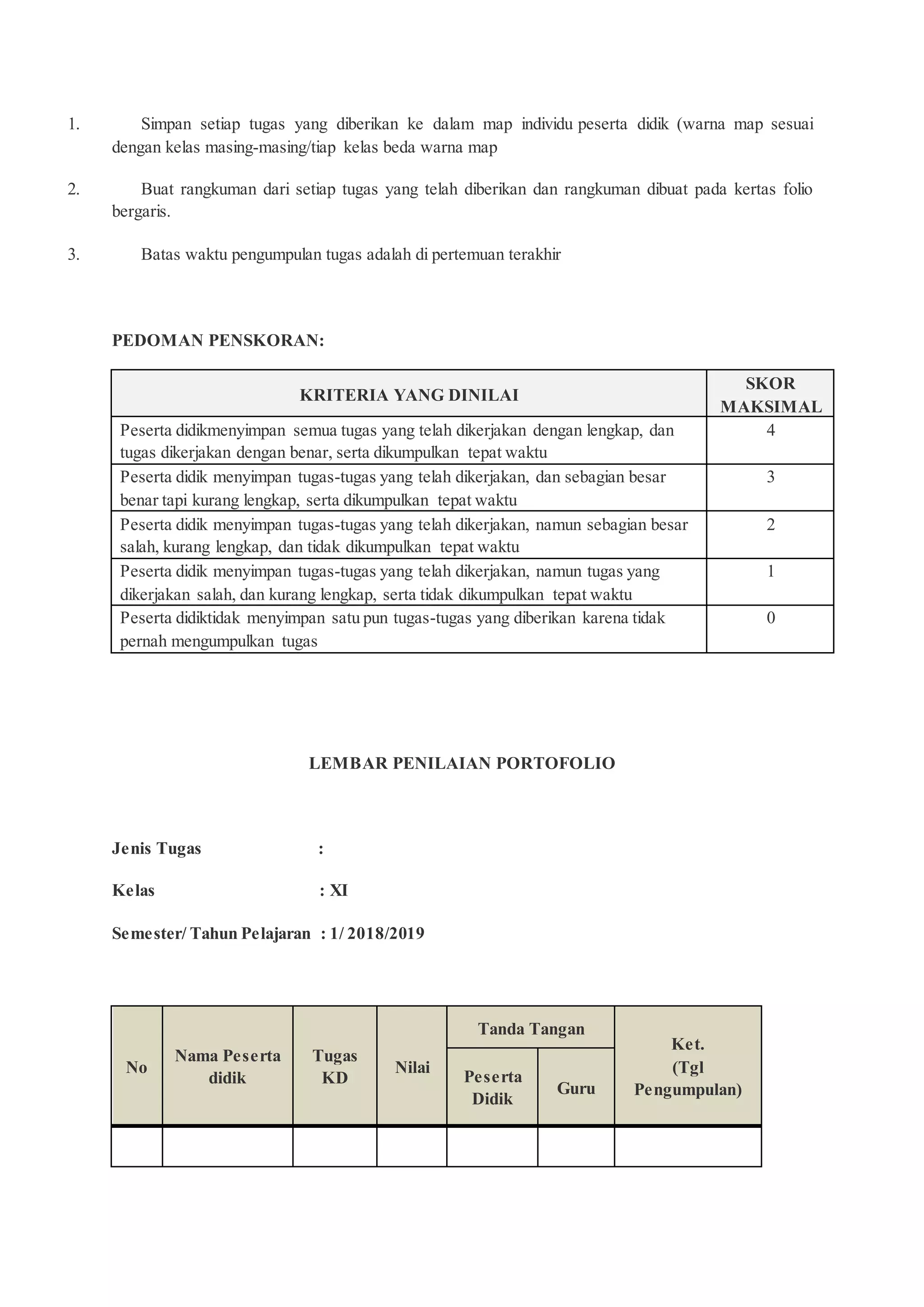 Rpp teks prosedur lengkap | DOCX