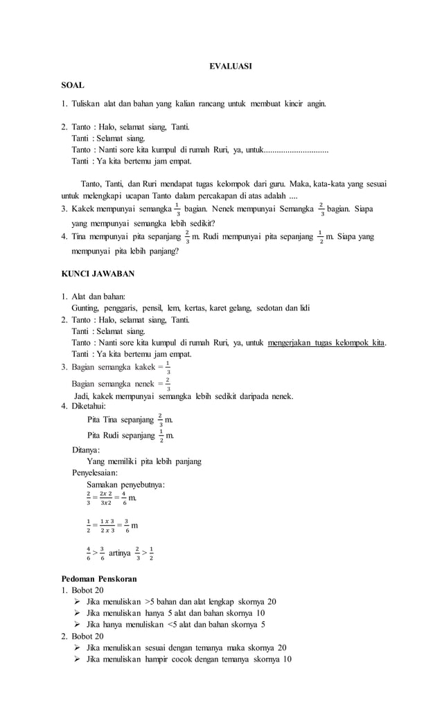 Rpp tematik kelas III Semester 2 | PDF