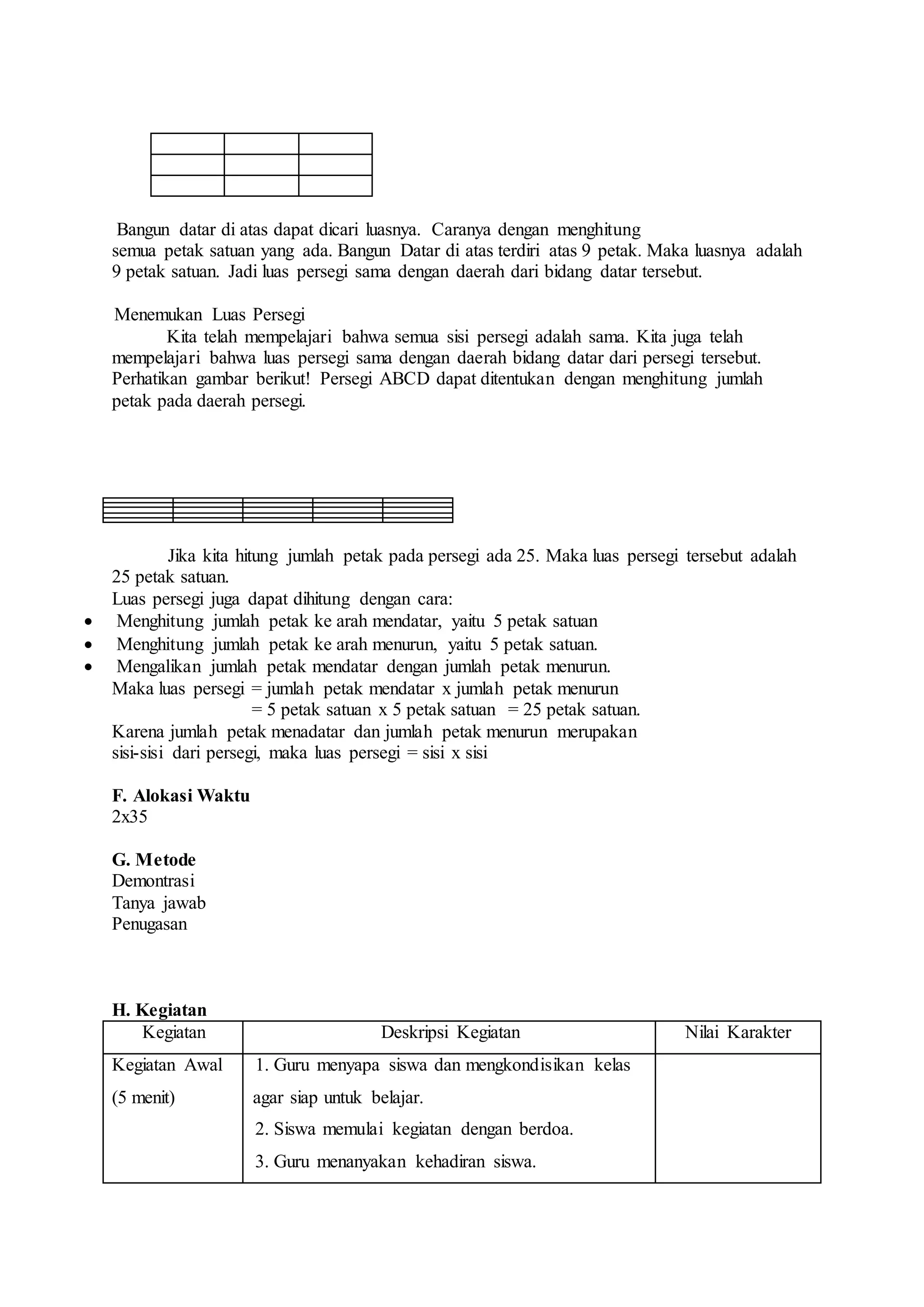 Rpp teori bruner mtk | DOCX