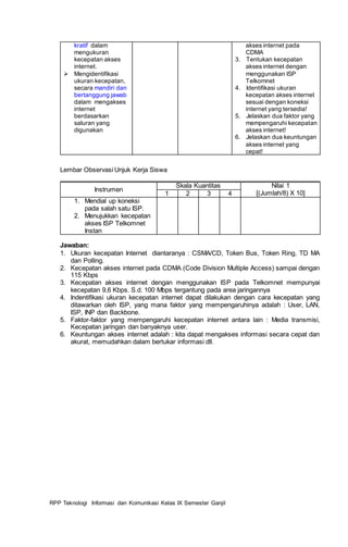 RPP TIK KELAS IX SEMESTER 1 | DOC