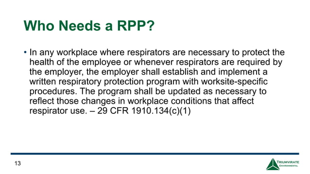 Nine Key Steps to Building Your Respiratory Protection Program | PDF | Lung and Respiratory ...