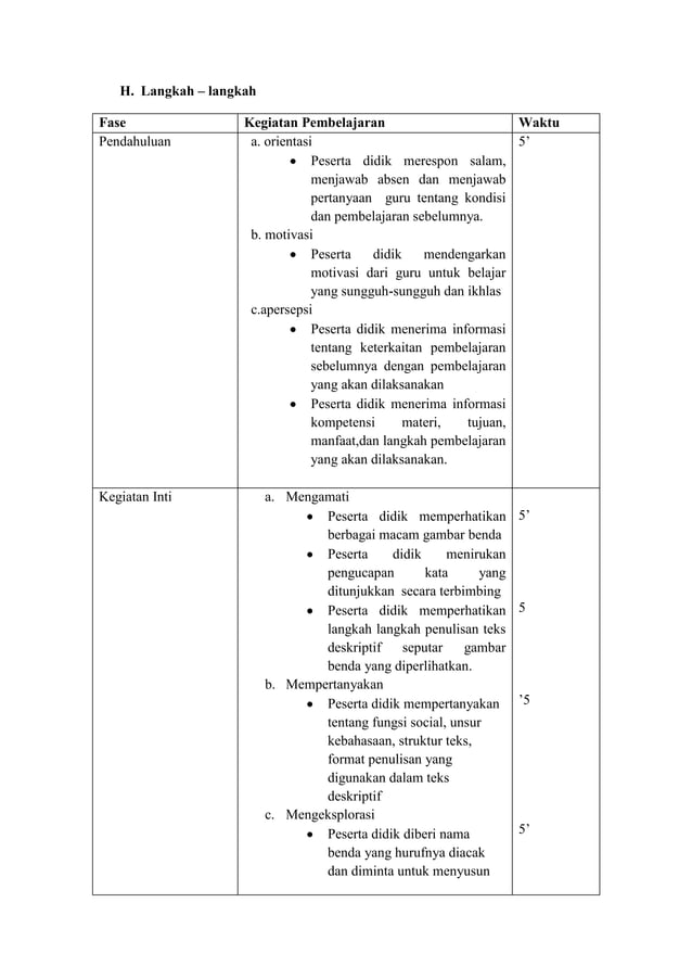 Rpp what do they look like | DOCX