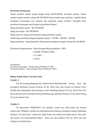 Contoh RPP kelas 7 | DOCX