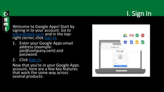 Using google apps in 7 easy steps | PPT