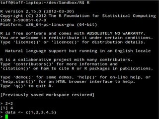 R presentation | PPT