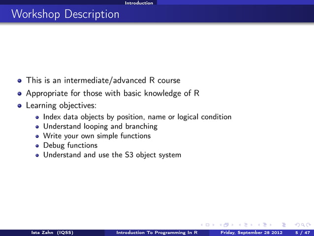 Introduction to R Programming | PDF | Programming Languages | Computing