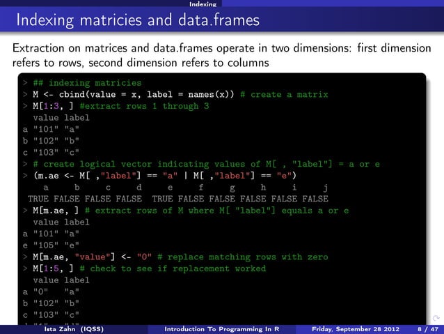 Introduction to R Programming | PDF | Programming Languages | Computing