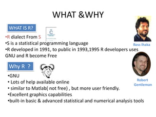 R programming Fundamentals | PPTX