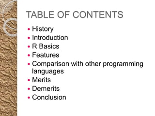 R programming | PPTX